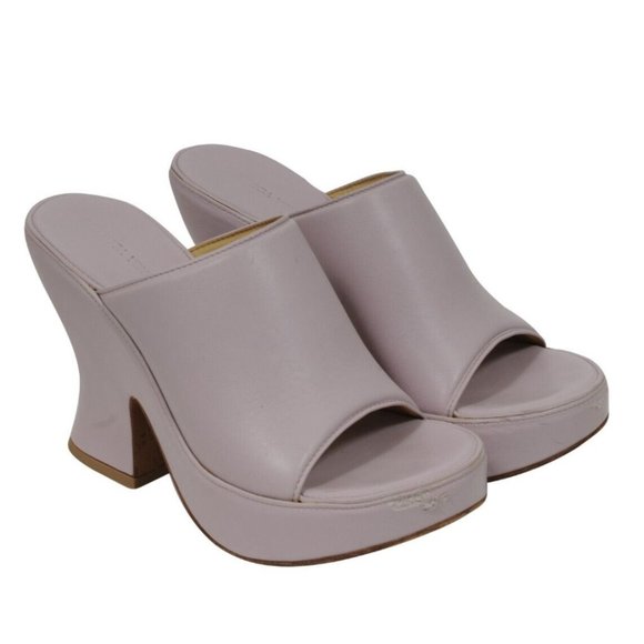 Bottega Veneta | Shoes | Bottega Veneta Womens Stack Wedge Mules Us 9 ...